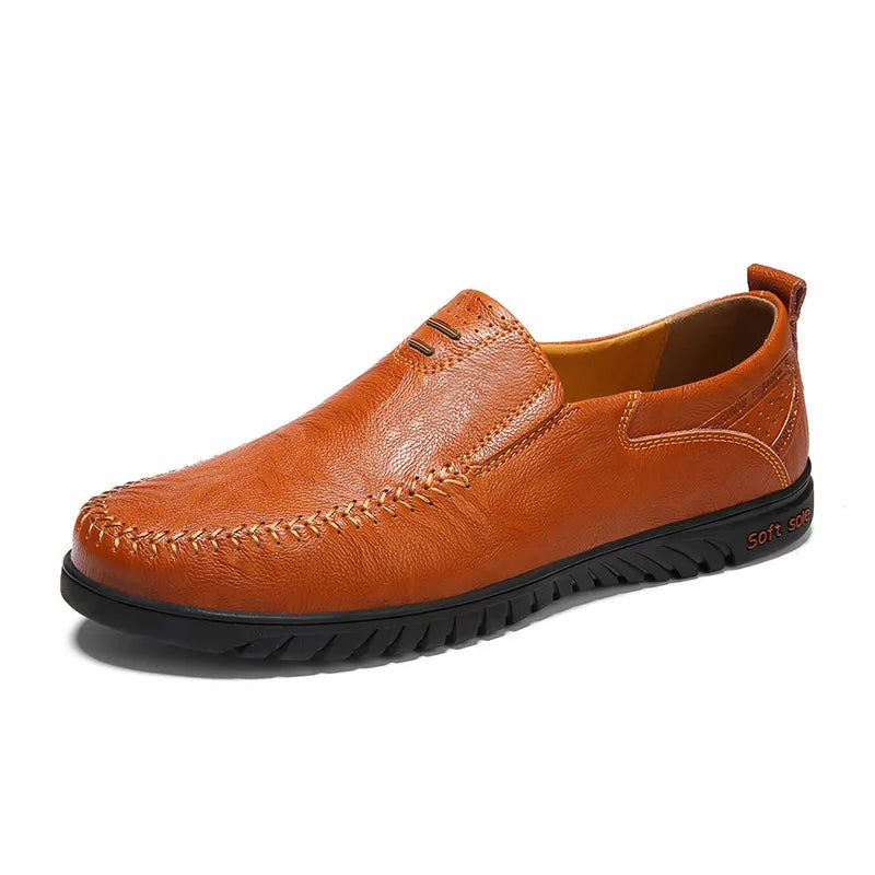 Chocolate Comfortable Daily Shoes – David Outwear