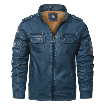 Men's Leather & Faux Leather Jackets – David Outwear