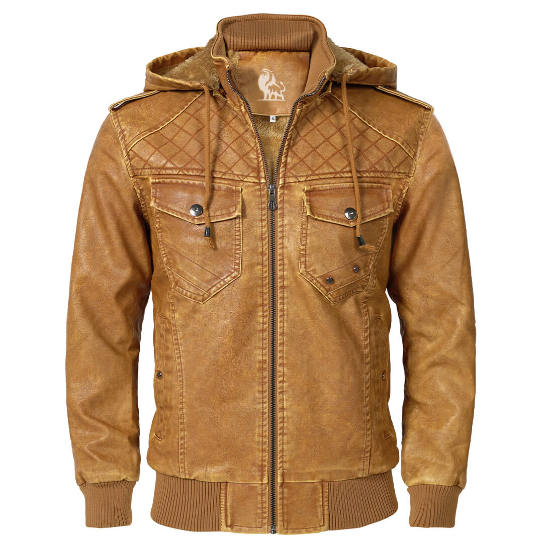 Peru Luxury Leather Jacket – David Outwear