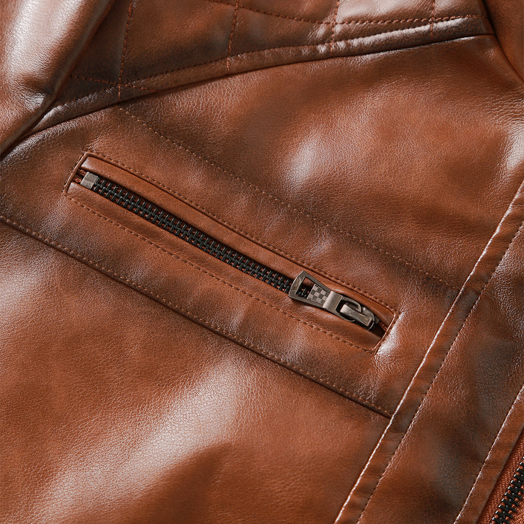 Roadster Leather Jacket – David Outwear