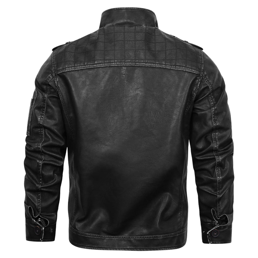 Engine Leather Jacket – David Outwear